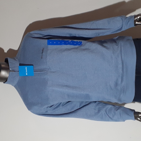 Columbia | Shirts | Nwt Mens Columbia Long Sleeve Quarter Zip Pullover Large Bluestone | Poshmark